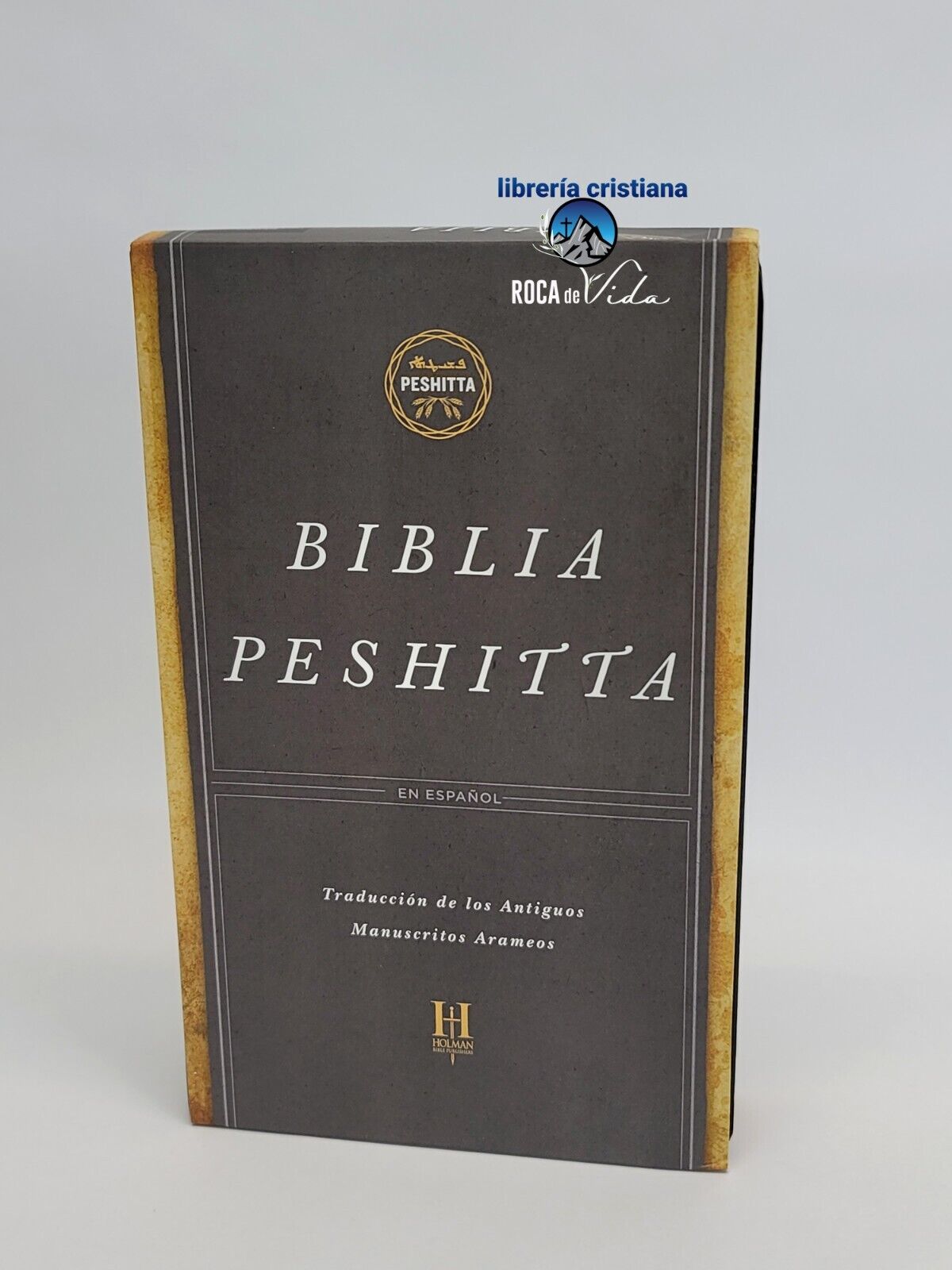 Biblia Peshitta en Español Imitación Piel Color Negro con Índice ...